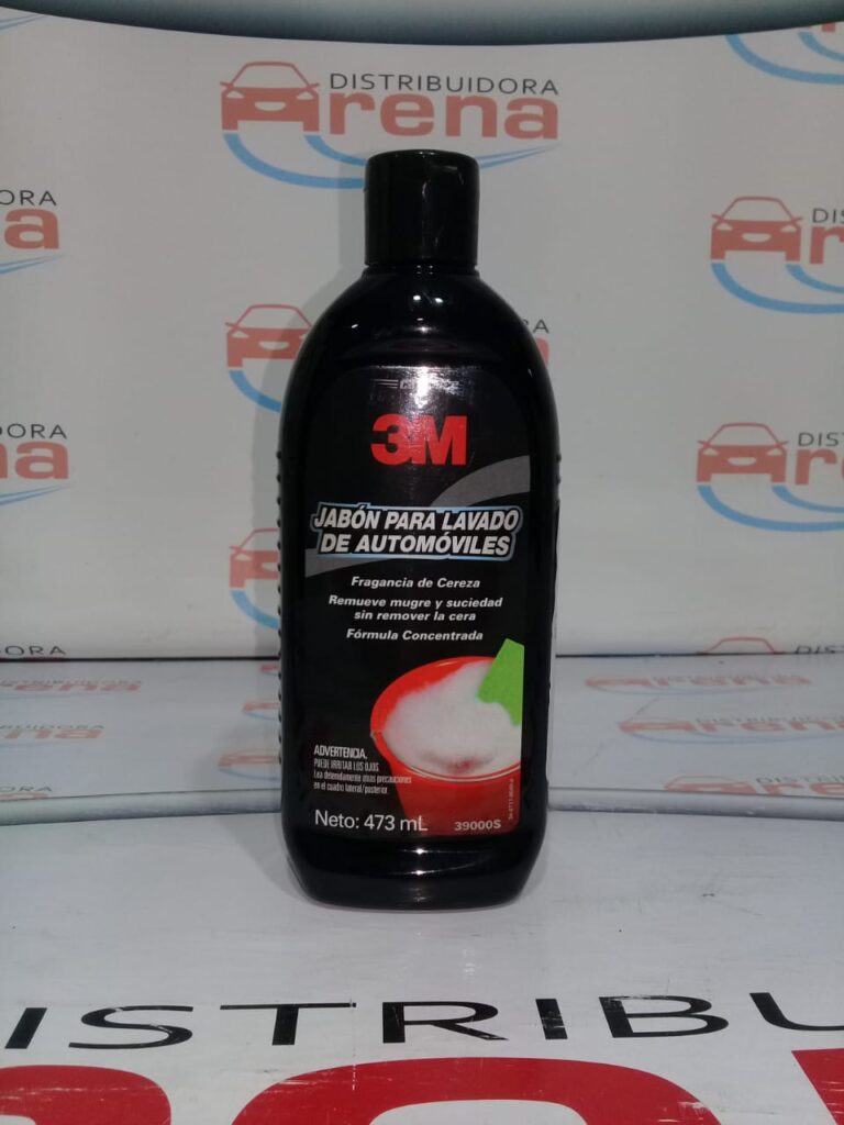 3M AUTO SHAMPOO X 473 ML – 3M 390000 (LAVA AUTOS – ESPUMA – LIMPIEZA ...