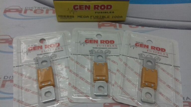 (CAJA X 5 UNIDADES) FUSIBLE Gen Rod MEGA 100 AMPERES – GEN MEGA 100 ...