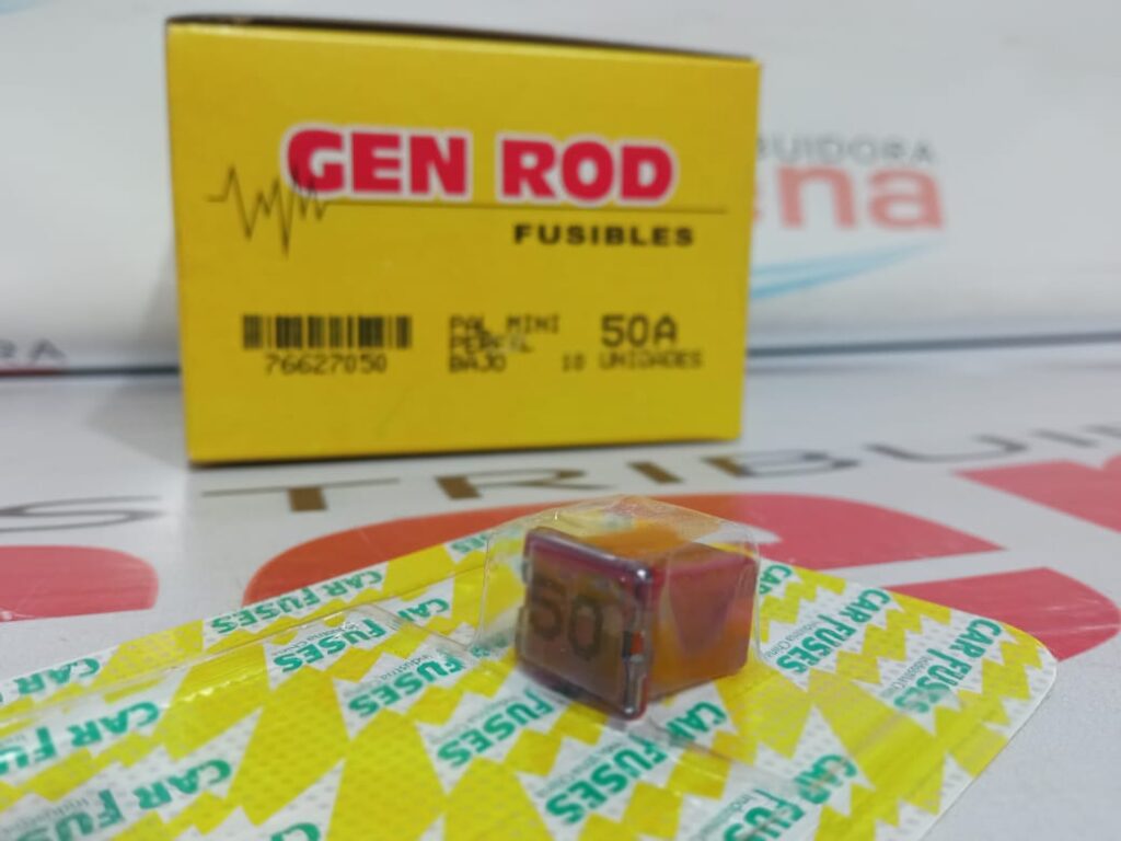 (CAJA X 20 UNIDADES) Fusibles Gen Rod Pal Hembra Mini Perfil Bajo 50 ...