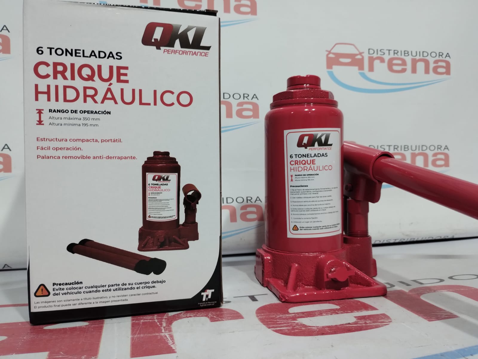 CRIQUE BOTELLA 6 TONELADAS – QKL AI19 – Arena Distribuidora